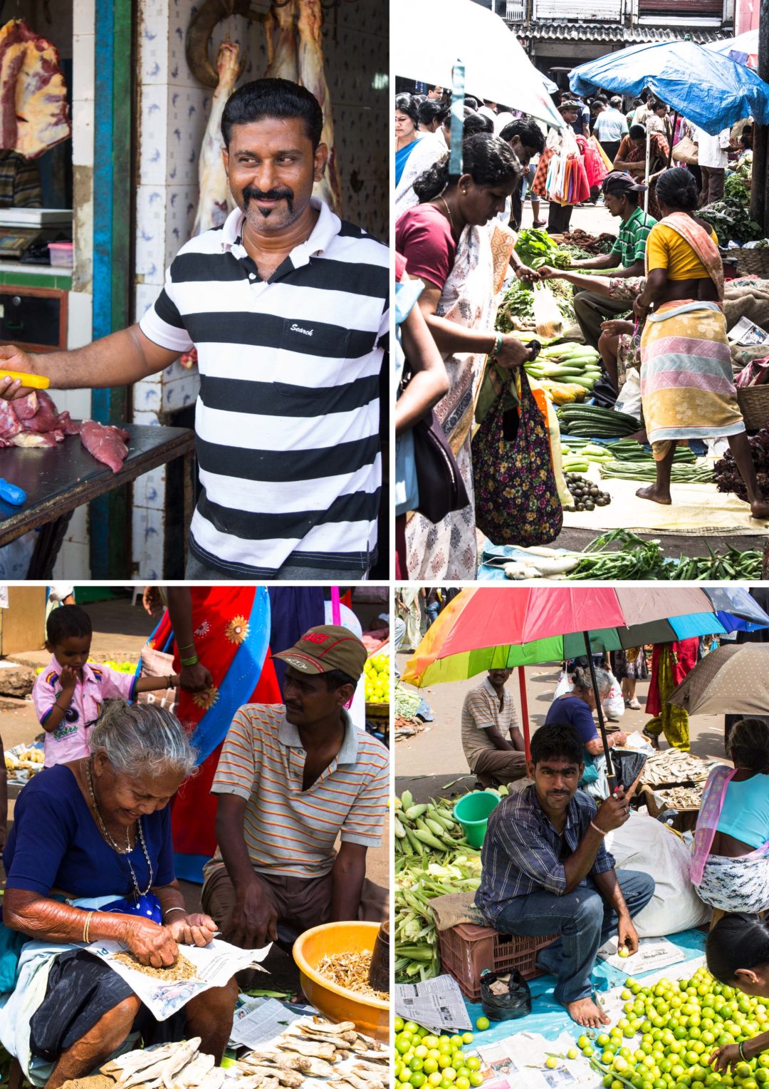 People on Goan Markets - Dinner um Acht