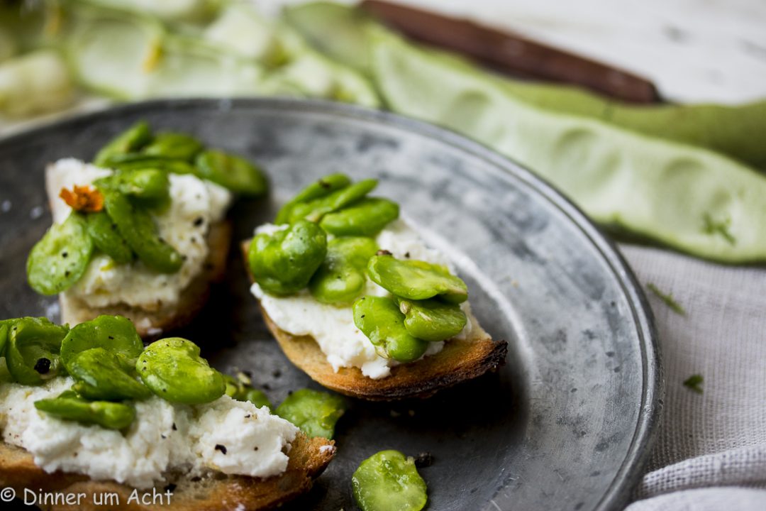 Saubohnen für Siebeck - eine kleine Hommage - Dinner um Acht