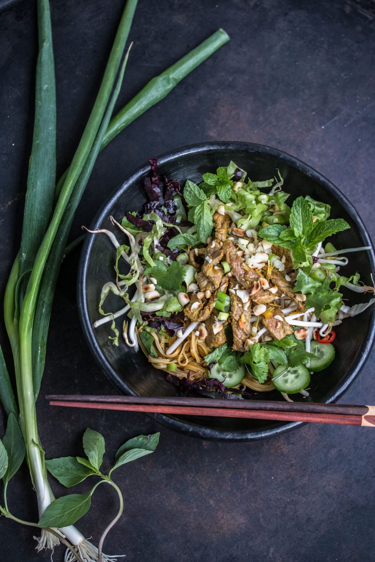 Bo Bun mit Rindfleisch - Dinner um Acht