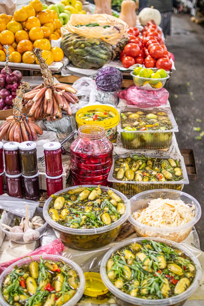 Aserbaidschan – auf dem großen Markt in Baku - Dinner um Acht
